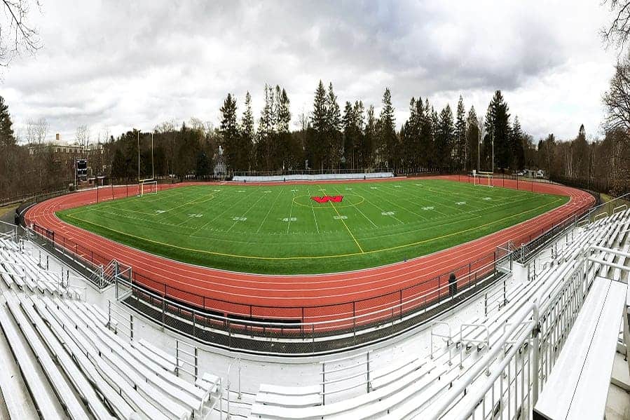 Wellesley High School - Brock USA - Shock Pads for Artificial Turf